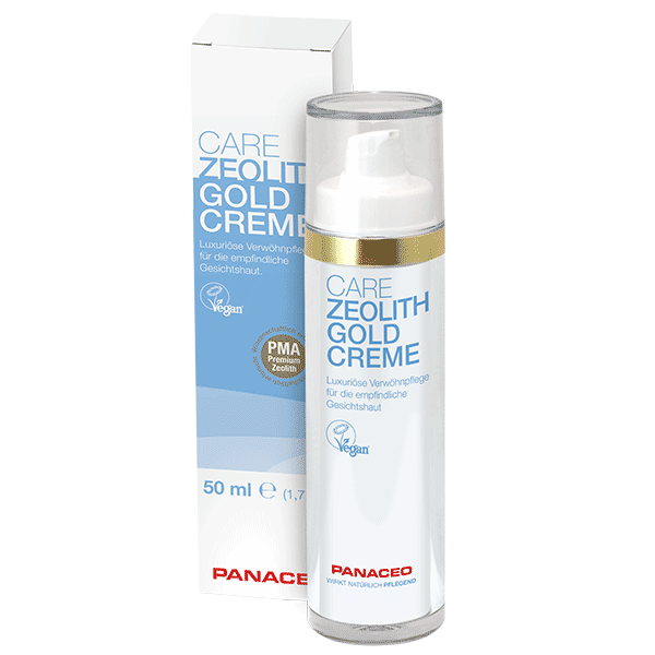 PANACEO CARE Zeolith-Goldcreme| PANACEO